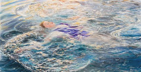 Nikki Baxendale Sunset Dream Original Figurative Seascape Sunset Oil