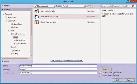 Sharepointblue Yet Another Sharepoint Blog Sharepoint 2013 Hello World App