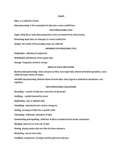 itaaps prelim pdf data computer data storage