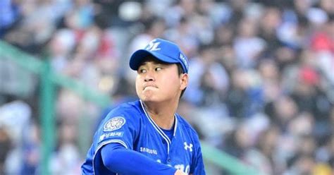 사진 삼성 선발 이승현 이 악물고 힘차게