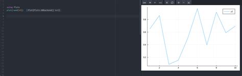 correct way to plot in juno pane new to julia julia programming
