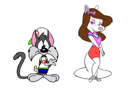 Maxie The Fox Blog My Versions Of Talking Tom And Angela In Cartoon Style