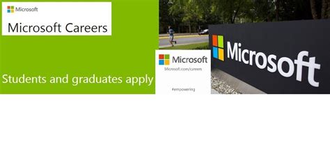 Microsoft Multinational Technology Company Job Opening Students And