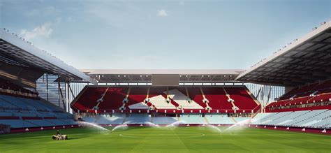 First Pictures Of Aston Villas Stunning £100m Plans For North Stand