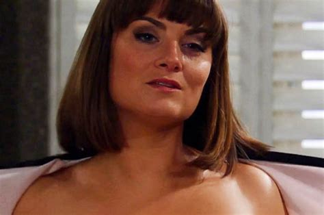 Emmerdale Chrissie White X Rated Gaffe Handcuffs Rebecca White Daily Star