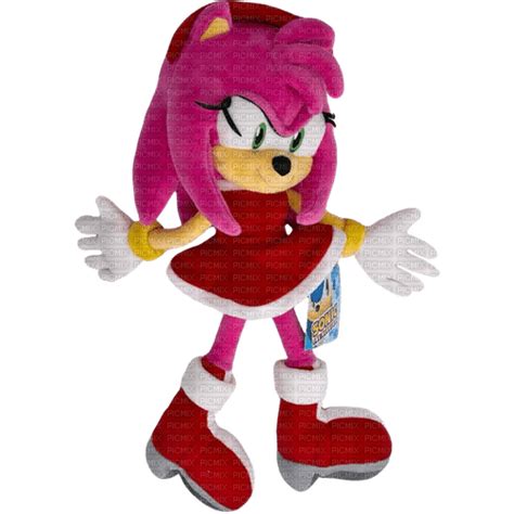 8” Sonic The Hedgehog Amy Rose Plush Amyrose Sonic Plush Pink