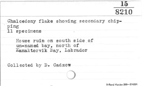 Flake Tool Worked Flake Smithsonian Institution