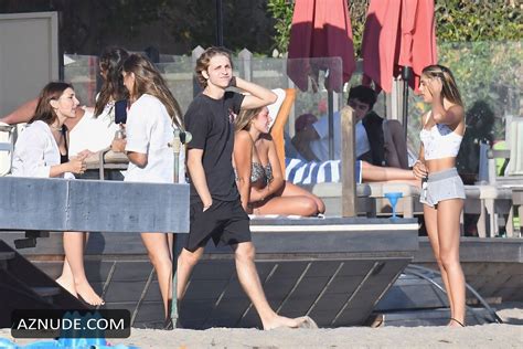 Scarlet And Sophia Stallone Have A Party At A Beach House In Malibu Aznude