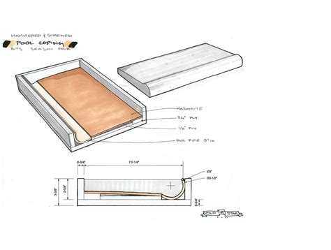 Diy Pool Coping On Behance