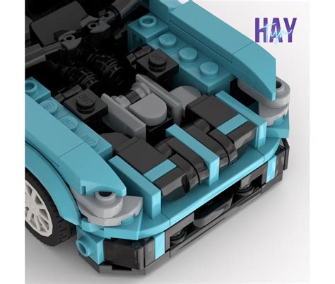 Lego Moc Bmw M2 G87 Medium Azure Og Schaefchen Spec By Tymhay Rebrickable Build With Lego