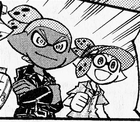 Pin By Ghostsong89 On Coroika Splatoon Manga Art Team Pink