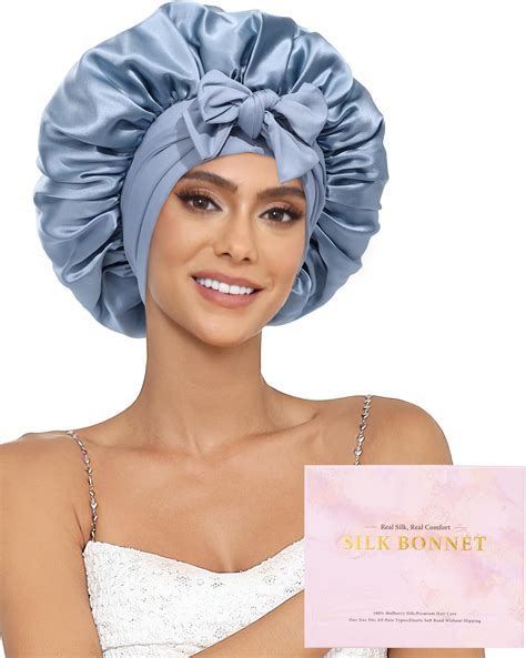 Western Gull 22 Momme 100 Mulberry Silk Bonnet For