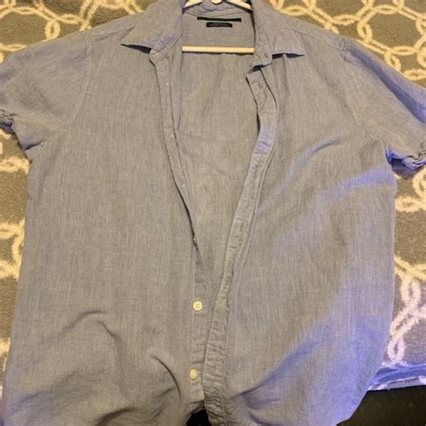 Perry Ellis Shirts Mens Blue Button Down Poshmark