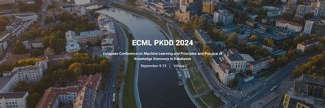 ECML PKDD Europe S Premier Machine Learning Data Mining Conference Flow
