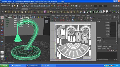 D Tutorials Baking Ambient Occlusion Map In Maya