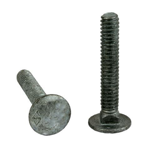 Grade 2 Galvanized Carriage Bolt 38 X 2 12 Construction