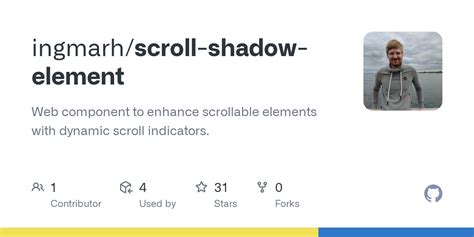 Github Ingmarhscroll Shadow Element Web Component To Enhance