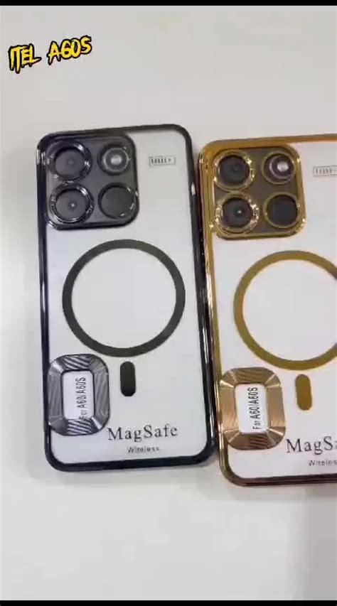 Asfand Brothers For Itel A60s Back Cover Luxury 6d Plating Soft Case