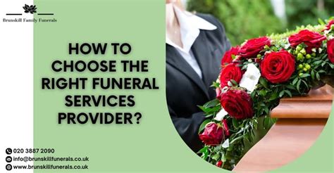 How To Choose The Right Funeral Services Provider
