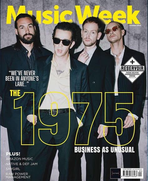 The 1975 Music Week October Issue Out 20th Sept Rthe1975