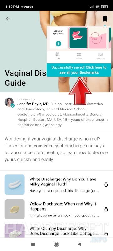How To Save Article On Flo Ovulation And Period Tracker