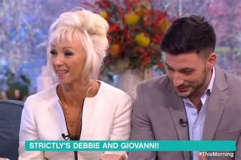 Debbie Mcgee Denies She Is Dating Giovanni Pernice After Weeks Of