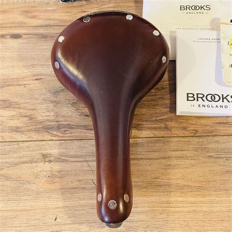 Brooks B15 Swallow Titanium Rail Saddle Brown Low Mileage Ebay