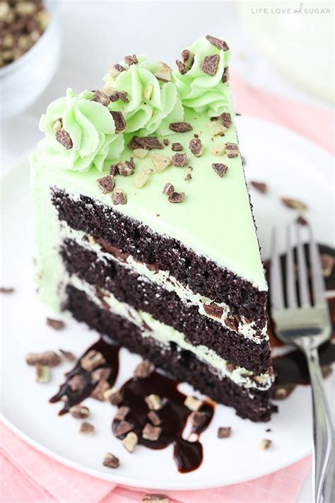 Mint Chocolate Chip Layer Cake A Mint Lovers Dream Dessert