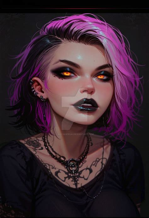 Goth Gf 059 By Sixfingersai On Deviantart