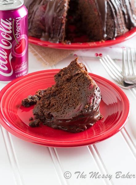 Chocolate Cherry Coke Cake One Sweet Mess