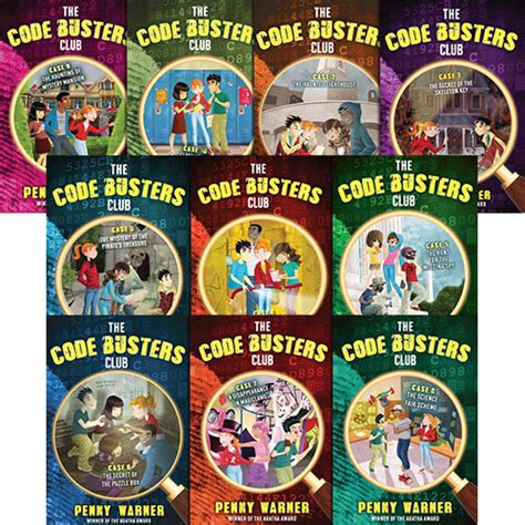 The Code Busters Club 시리즈 페이퍼백 10종 세트 웬디북