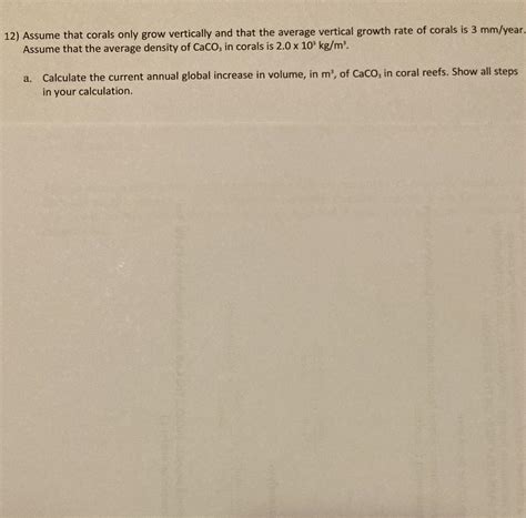[environmental Science] How Do I Solve This Problem R Homeworkhelp
