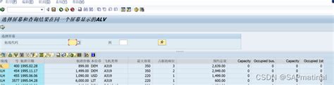 matinal：sap abap 面向对象编程：如何实现选择屏幕和alv结果在同一个屏幕上显示 abap 屏幕选择和alv同屏 csdn博客