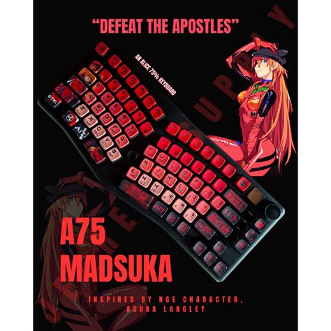 Jual Leobog A75 Alice 75 Ergonomic Alice Layout 75 Layout