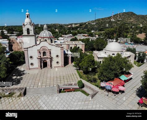 Aerial View Of The Church Of Santa María De Magdalena In The Monumental