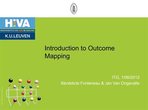 Workshop Outcome Mapping Modified From Outcome Mapping Learning