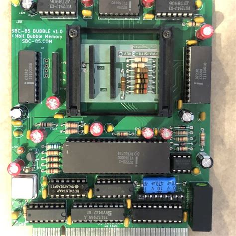 Magnetic Bubble Memory Makes A Comeback