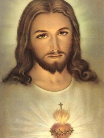 Herz Jesu Bild Flammendes Herz Din A4