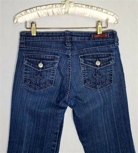 Underground Soul Jeans Olivia Women Sz 8 Blue Denim Bootcut Stretch