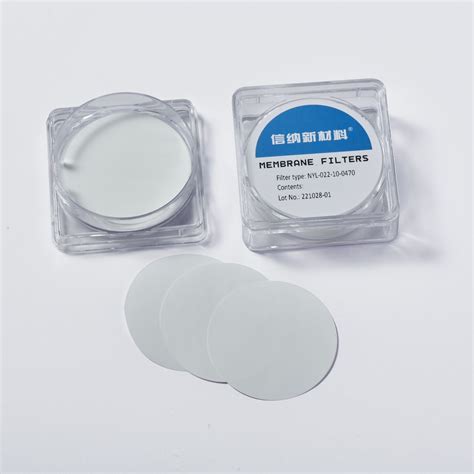 Nylon Membrane Disc Filters 0 22μm Pore Size