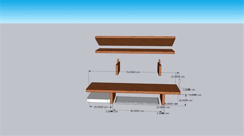 Monitor Desk Stand W Mac Mini M1 And Keychon K8 Model 3d