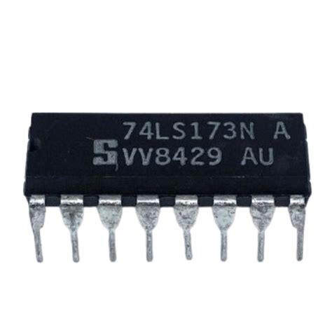 Kit Com 10 PeÇas Circuito Integrado Dip 16 74ls173 74ls173n