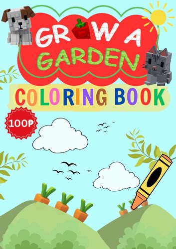 Grow Garden Coloring Pages Roblox 2025