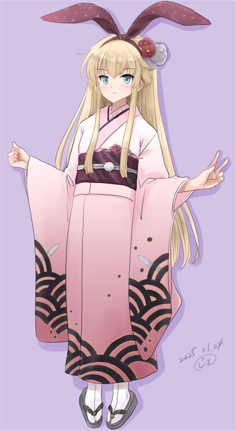 Shimakaze And Shimakaze Kantai Collection Drawn By Kitagawa Mikio