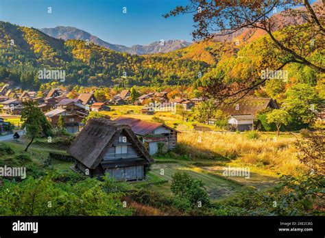 Shirakawago Village U Japan Historical Japanese Traditional Gassho