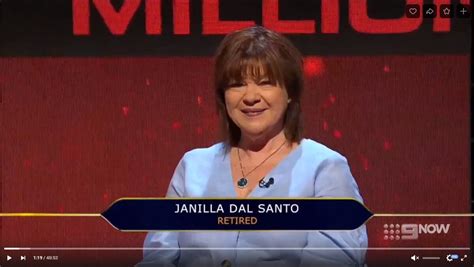 Janilla Dal Santo Who Wants To Be A Millionaire Wiki Fandom