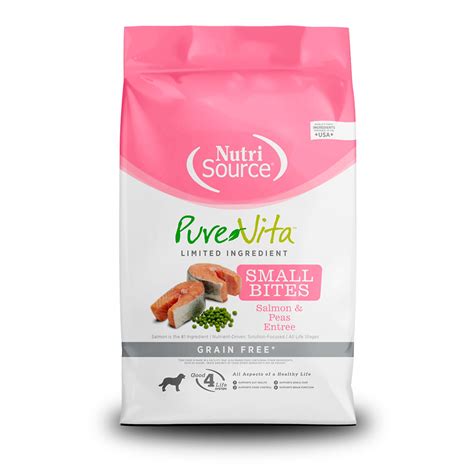 Nutrisource Pure Vita Salmon Y Lentejas Premium Pet