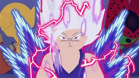 Beast Gohan Vs Cell Max Stick Nodes Youtube