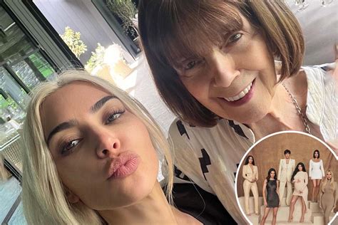 Kardashian Fans Accuse Kim Of Photoshopping Her Grandma Mjs Wrinkles