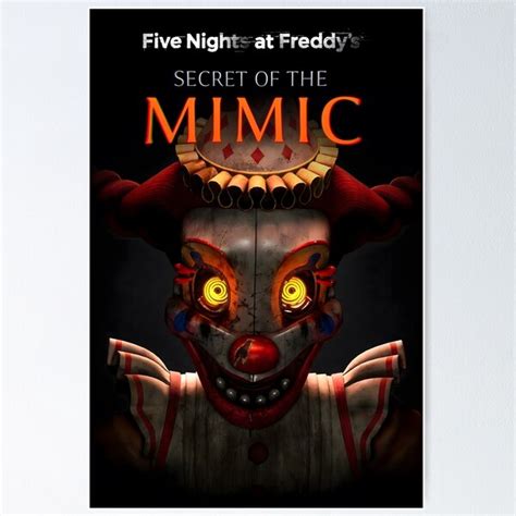 Fnaf Secret Of The Mimic Poster For Sale By Namamerch Redbubble